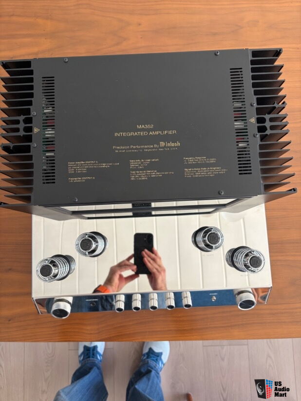 McIntosh MA352 Hybrid Integrated Amplifier - Mint Condition Photo ...