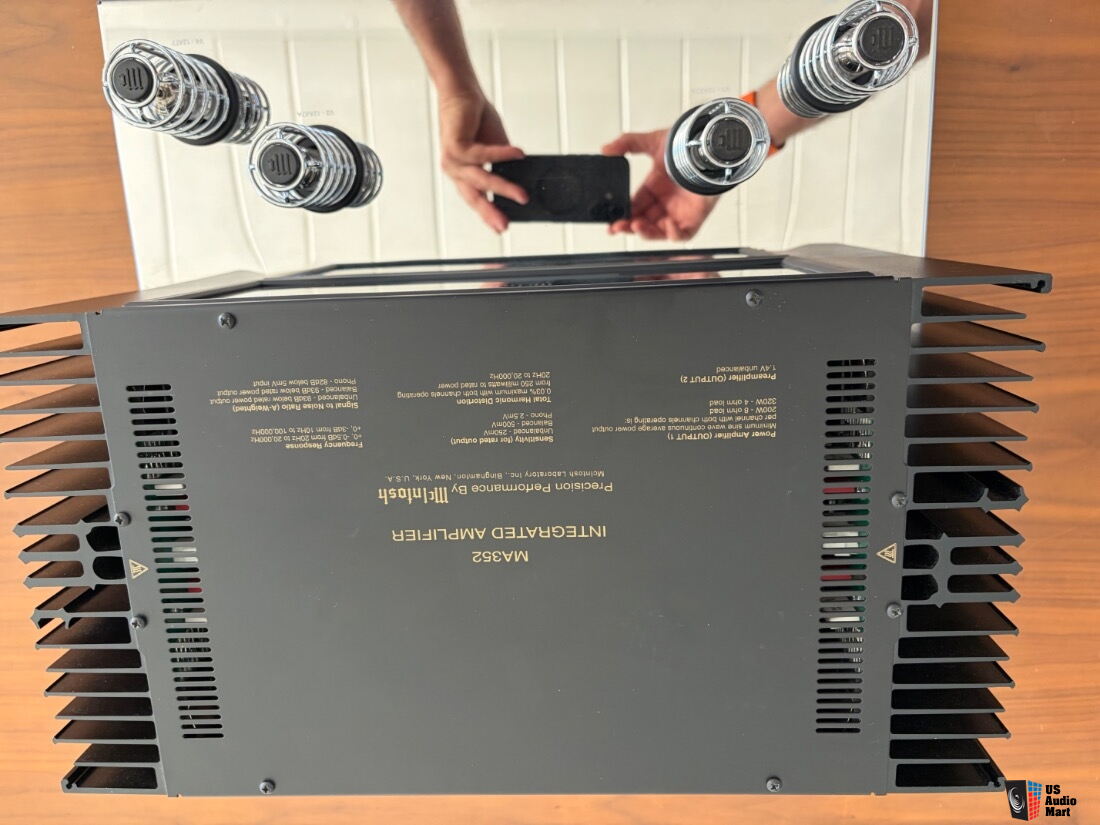 McIntosh MA352 Hybrid Integrated Amplifier - Mint Condition Photo ...