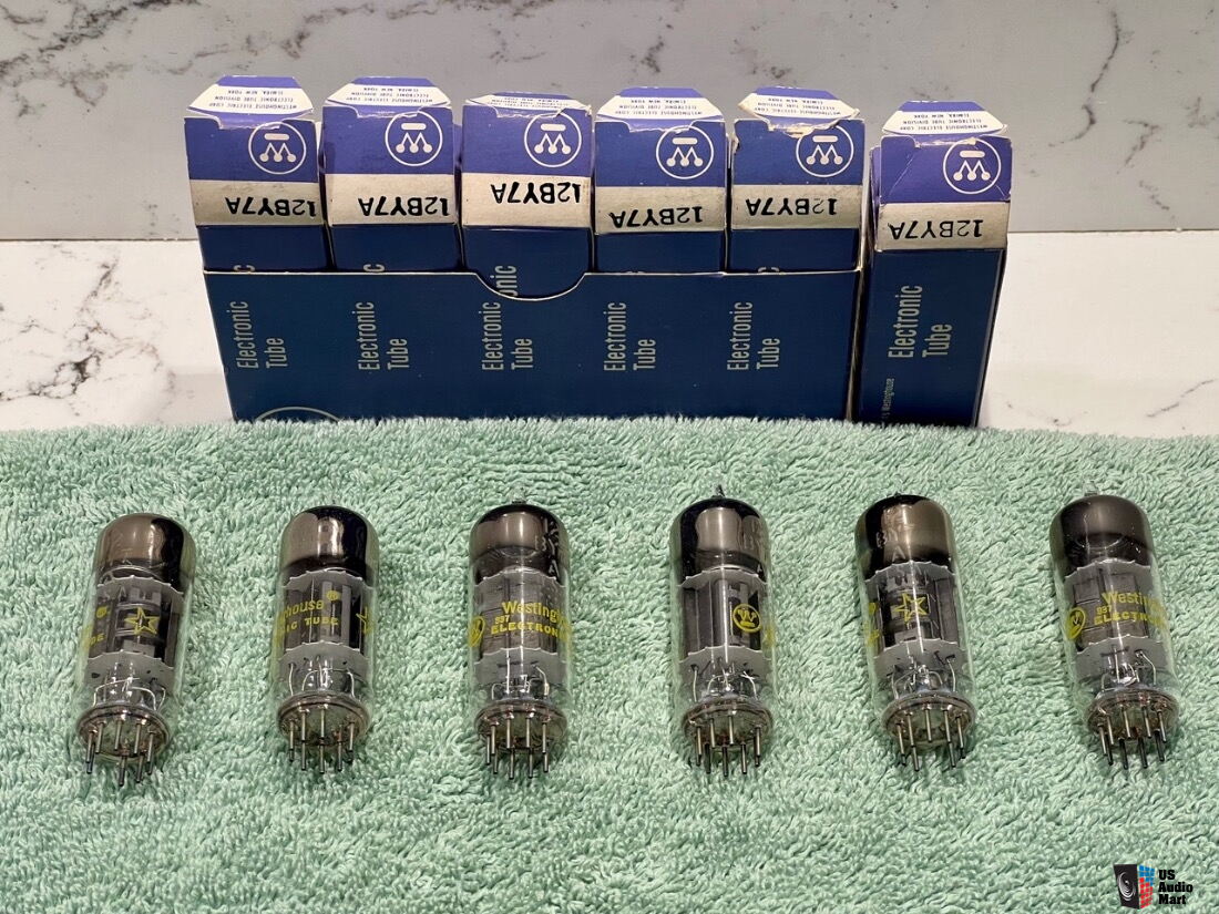 Westinghouse 12BY7A USA Tubes NOS & NIB - Sleeve of 5 + 1 add'l For ...