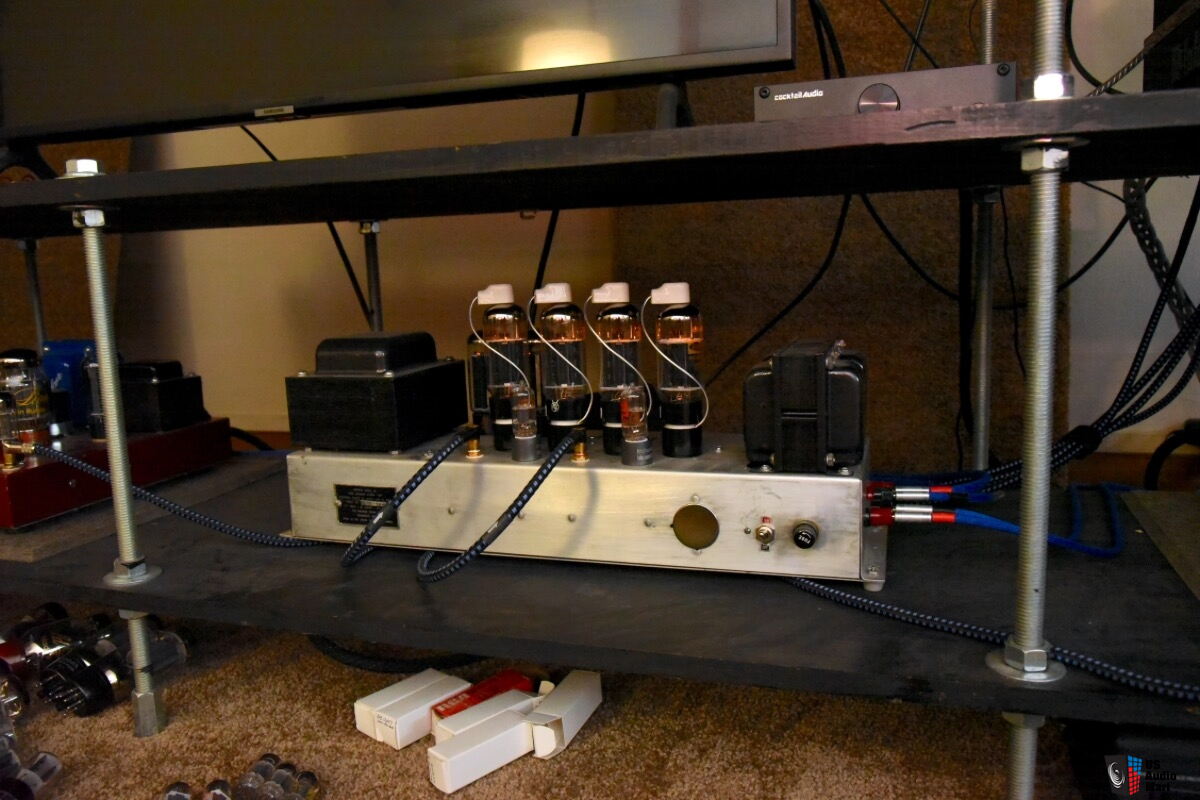 JWN 6L6 Push Pull Amplifier built by Jim Nichols on a Baldwin chassis ...