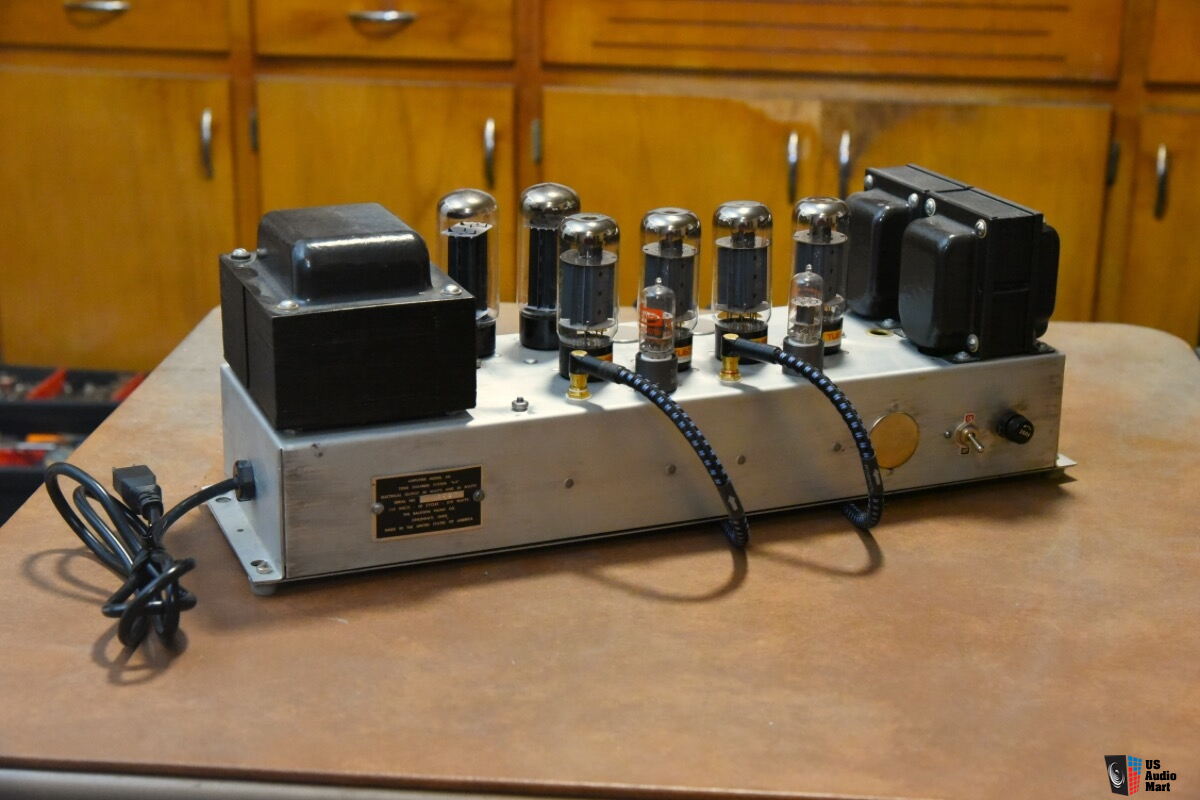 JWN 6L6 Push Pull Amplifier built by Jim Nichols on a Baldwin chassis ...