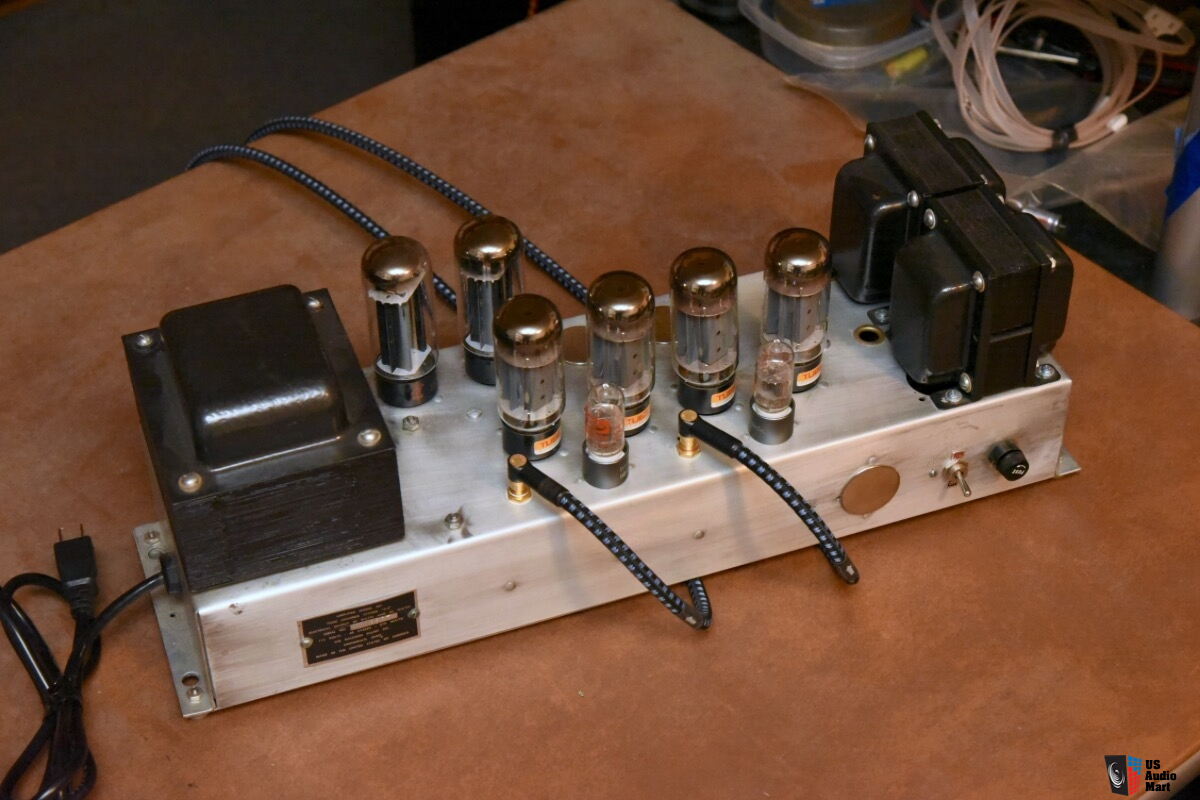 JWN 6L6 Push Pull Amplifier built by Jim Nichols on a Baldwin chassis ...