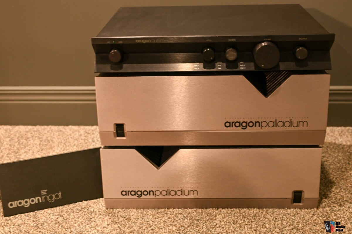 Pair of Aragon Palladium II Monoblocks - Mondial Era - Single-Ended ...