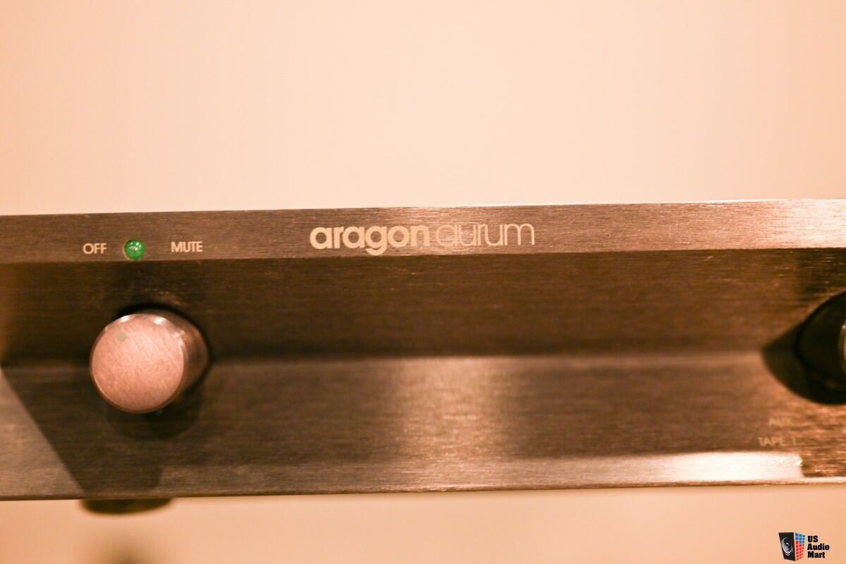 Aragon Aurum Flagship Preamplifier w/ "Ingot" Power Supply & Penny ...