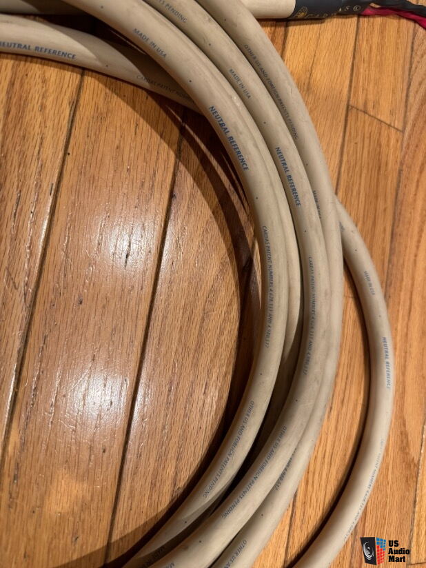Cardas Neutral Reference High End Speaker Cables ( 2 Cables Pair 20 ...