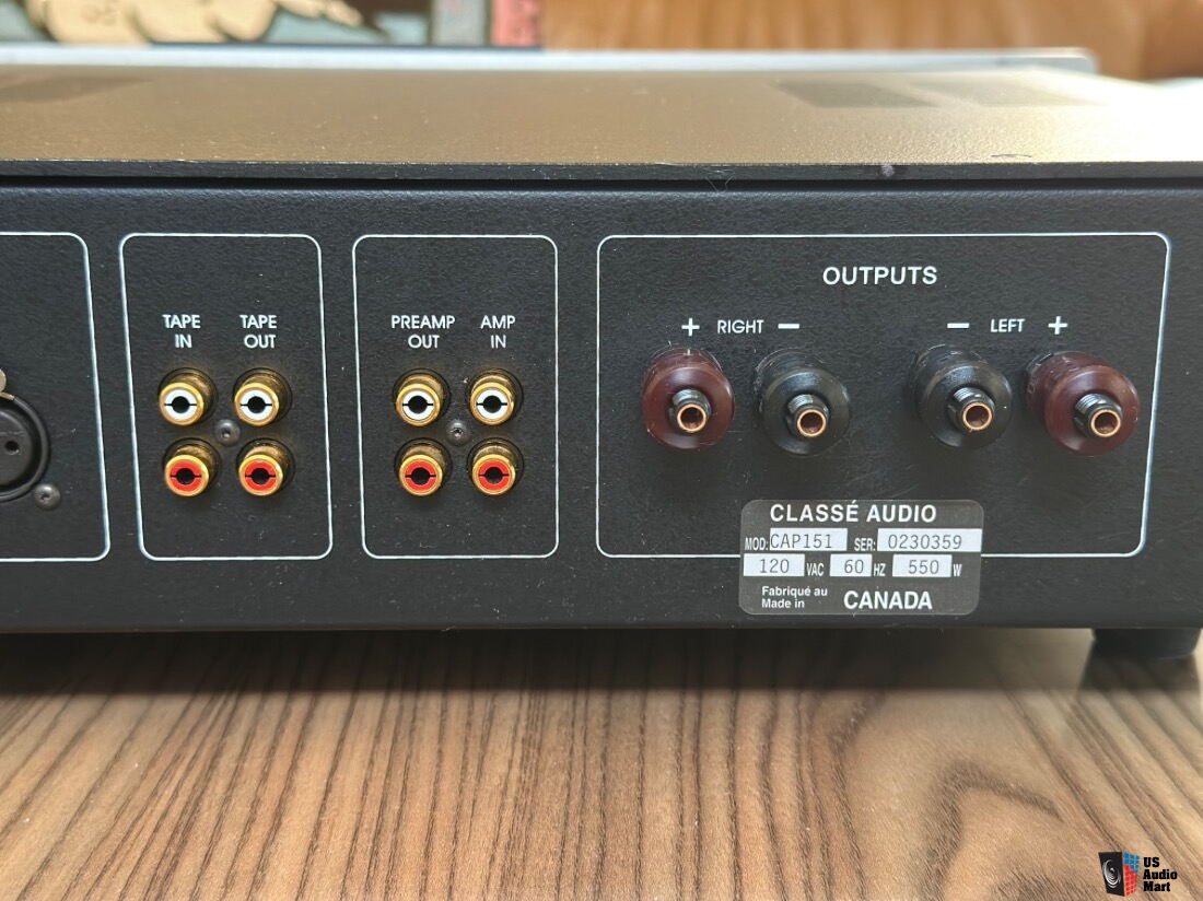 Classe CAP-151 w/Rare Optional Phono Board - Fully Recapped & Upgraded ...