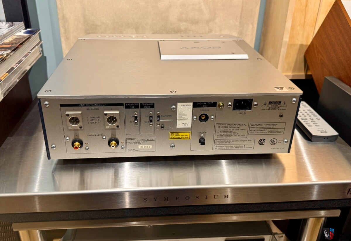 SONY SCD-1 SACD Player Photo #5957106 - US Audio Mart