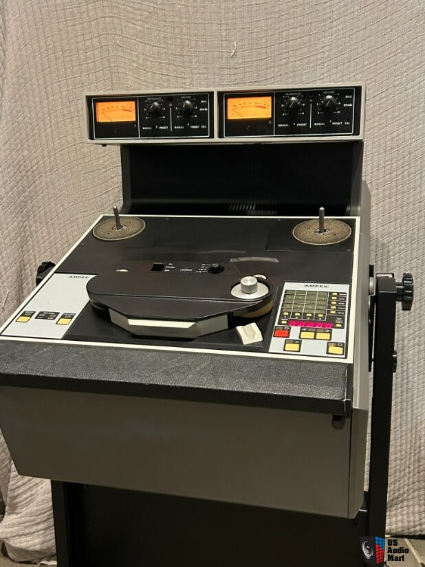 Ampex ATR-102 1/4" 2-Track Tape Machine | Painted / Serviced ...