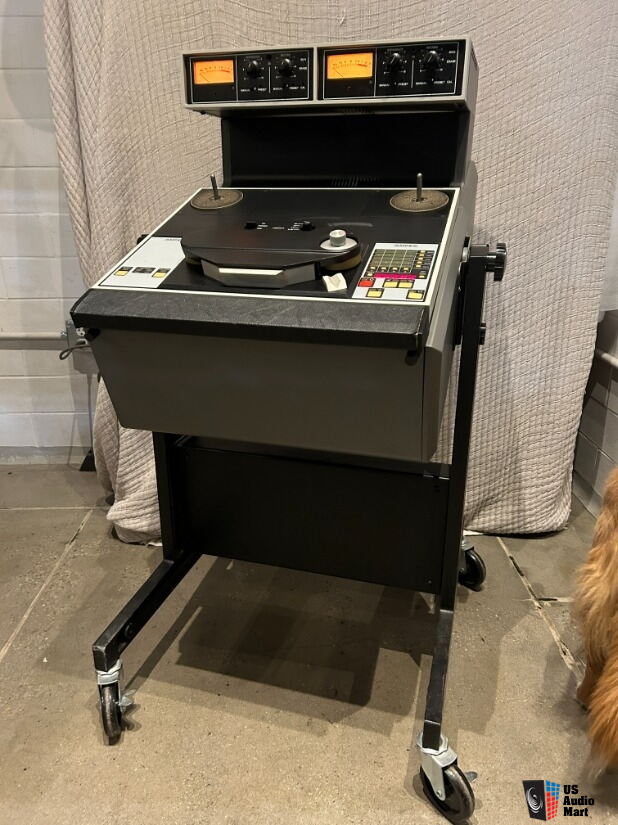 Ampex ATR-102 1/4" 2-Track Tape Machine | Painted / Serviced ...