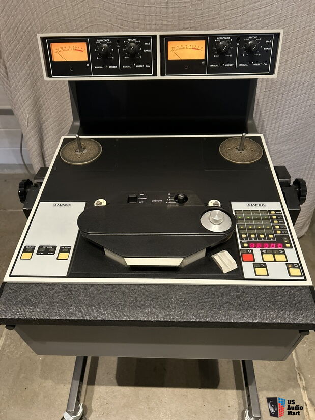 Ampex ATR-102 1/4" 2-Track Tape Machine | Painted / Serviced ...
