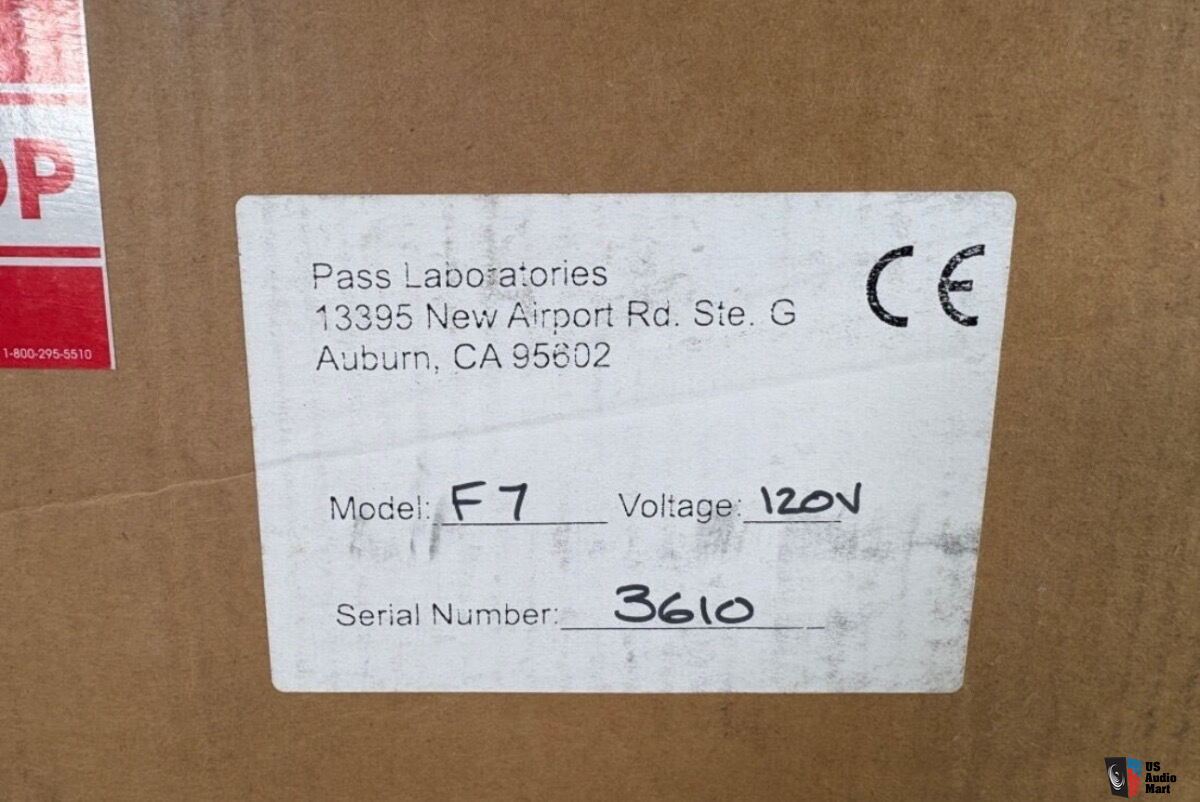 First Watt F7 Amplifier by Pass Labs Photo #5962250 - US Audio Mart