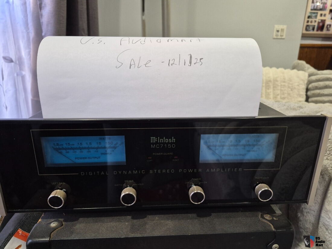 Mcintosh MC-7150 Power Amp Photo #5960436 - US Audio Mart