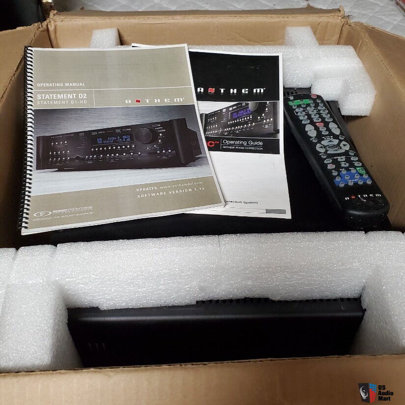Anthem Statement HT preamp Photo #5963139 - US Audio Mart
