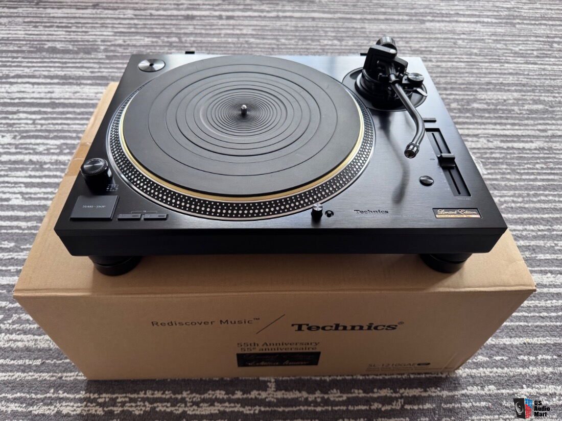 Technics SL-1210 GAE 55th Anniversary Limited Edition Direct Drive ...