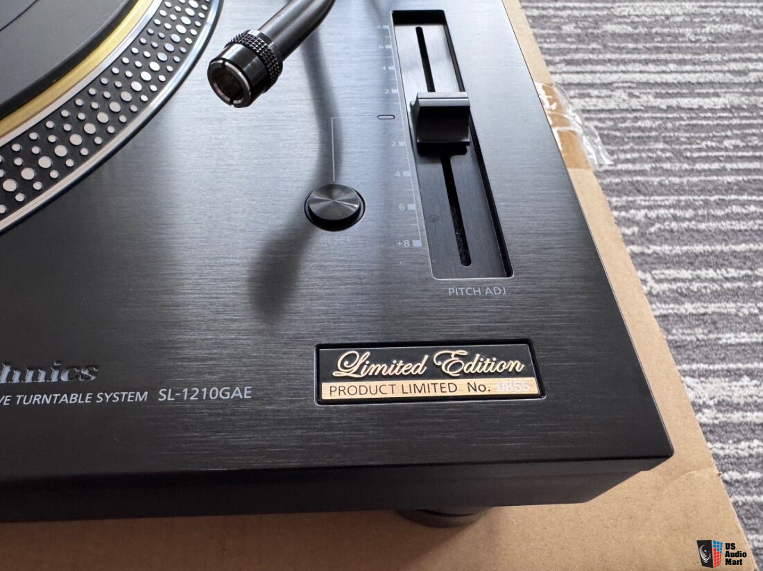 Technics SL-1210 GAE 55th Anniversary Limited Edition Direct Drive ...