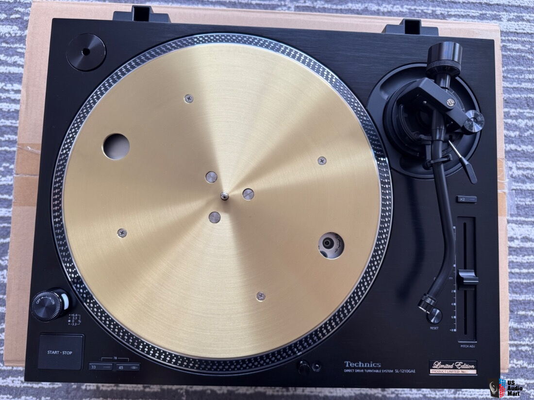 Technics SL-1210 GAE 55th Anniversary Limited Edition Direct Drive ...