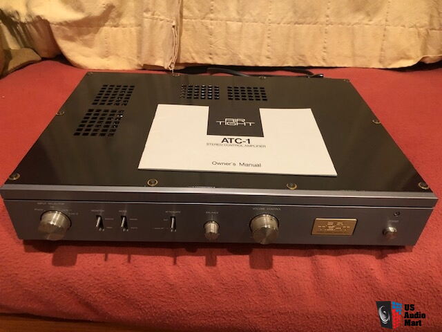 Air Tight ATC-1 tube preamp with phono (MM) and Telefunken 12ax7's ...