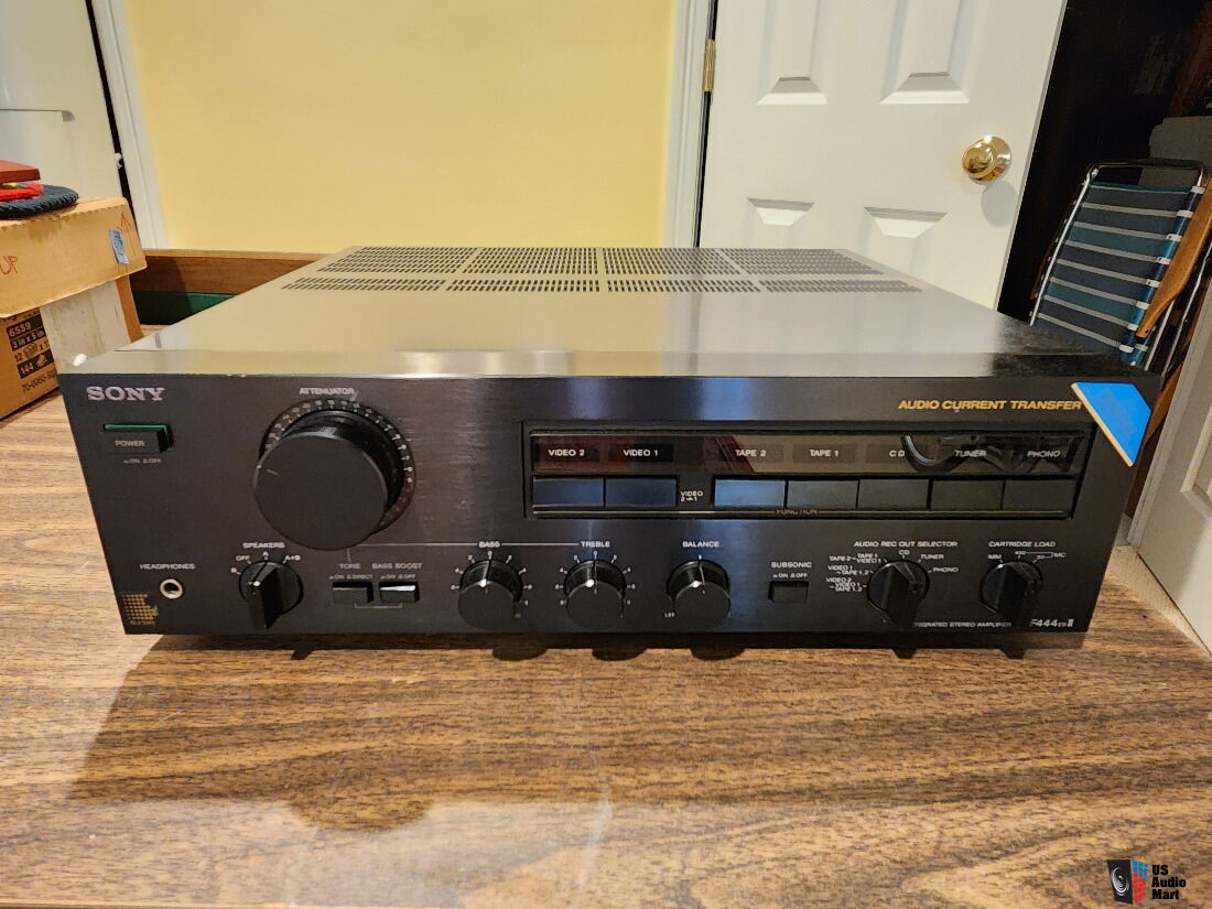 Sony TA-F444ES II Integrated Amplifier - EC - Recapped & Fusibles ...
