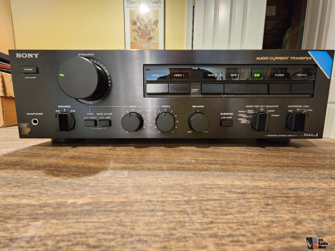 Sony TA-F444ES II Integrated Amplifier - EC - Recapped & Fusibles ...