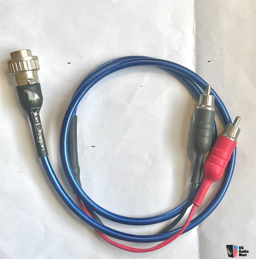 Blue Dragon Naim DIN to RCA upgrade interconnect cable 3ft by Moon ...