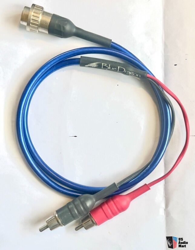 Blue Dragon Naim DIN to RCA upgrade interconnect cable 3ft by Moon ...