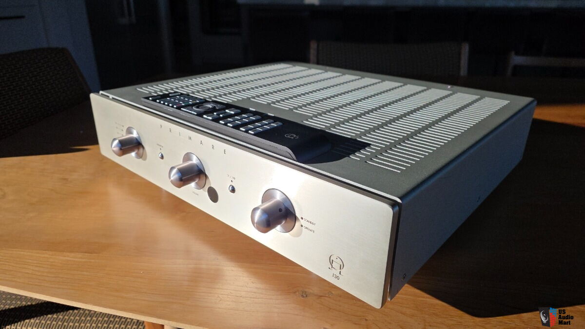 Primare I-30 Integrated Amplifier Silver w/ Remote, Fully Refurbished ...