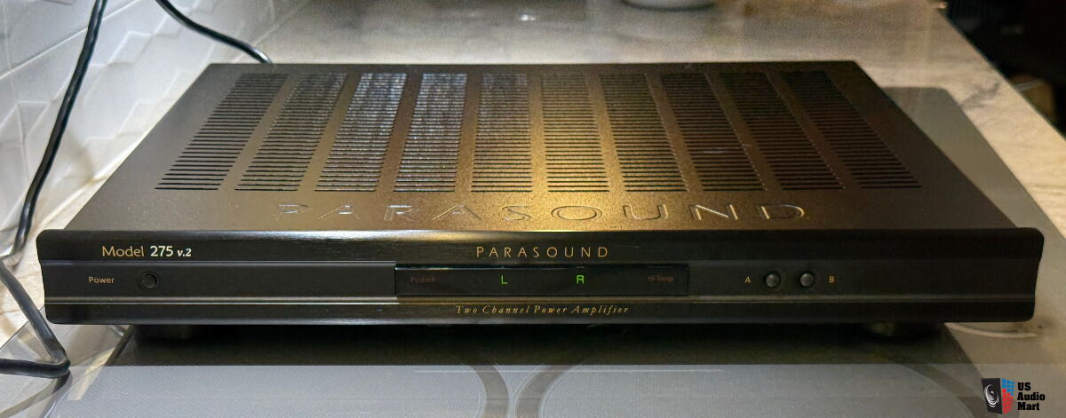 Parasound 275 v.2 Two Channel Power Amplifier Photo #5969996 - US Audio ...