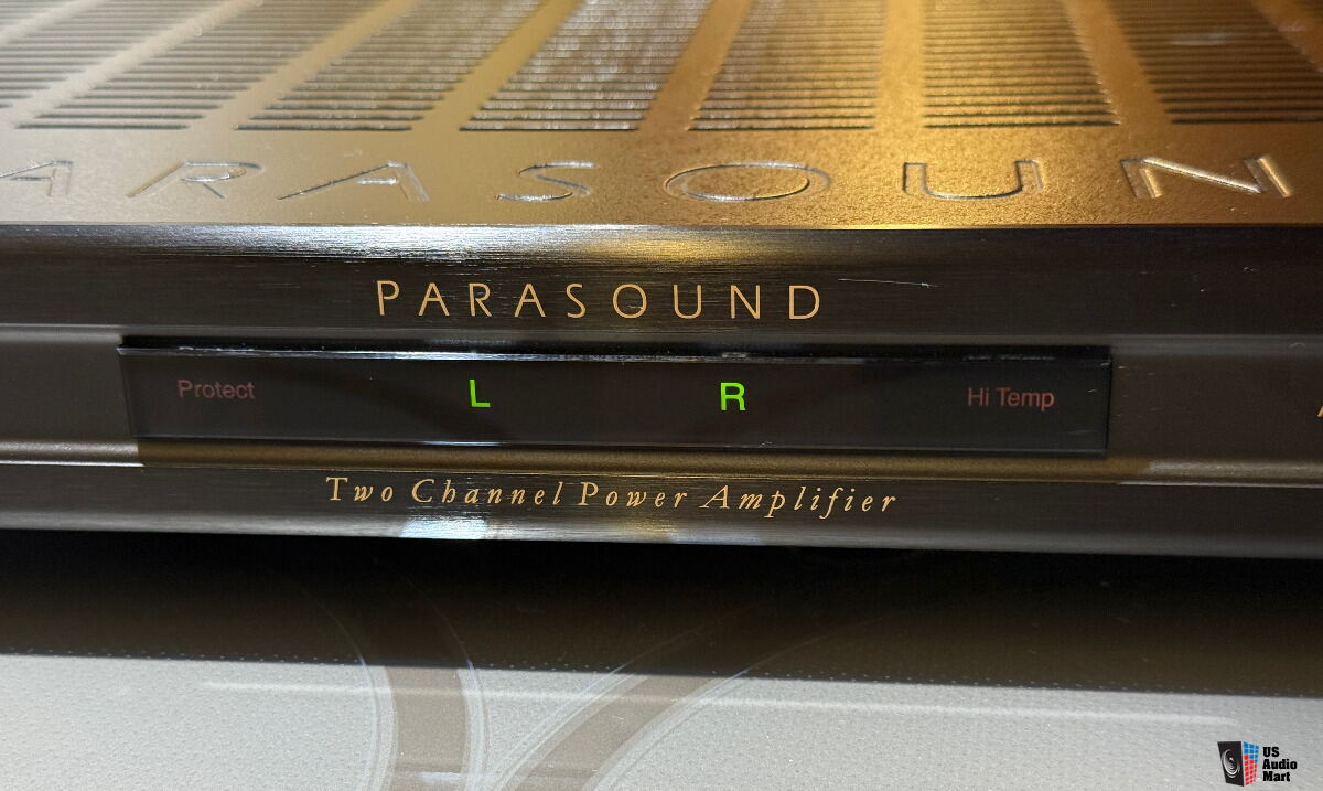 Parasound 275 v.2 Two Channel Power Amplifier Photo #5969996 - US Audio ...