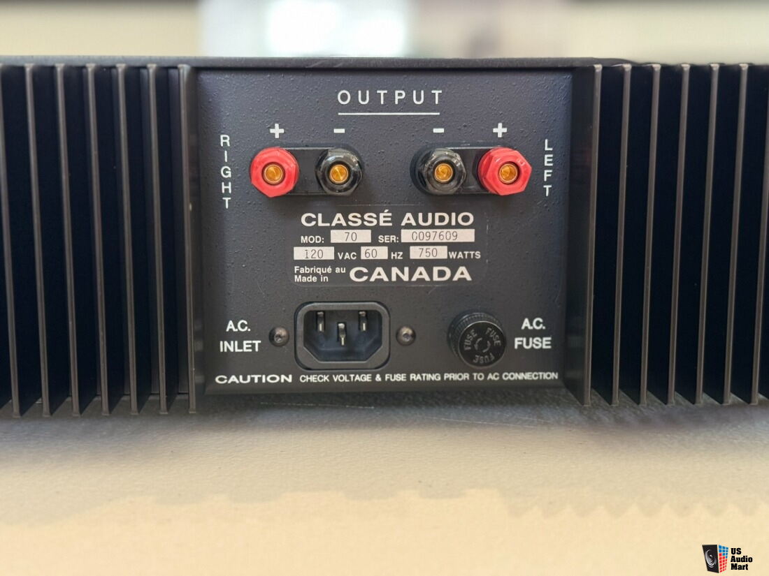 Classe 70 Power Amplifier Photo #5970022 - US Audio Mart