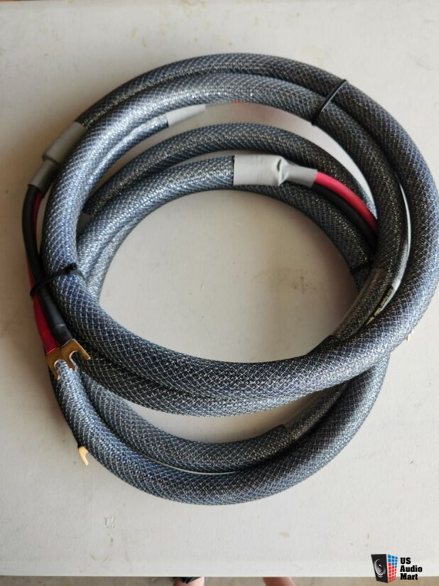 Acoustic Zen Absolute zero crystal silver 8' speaker cable Photo ...