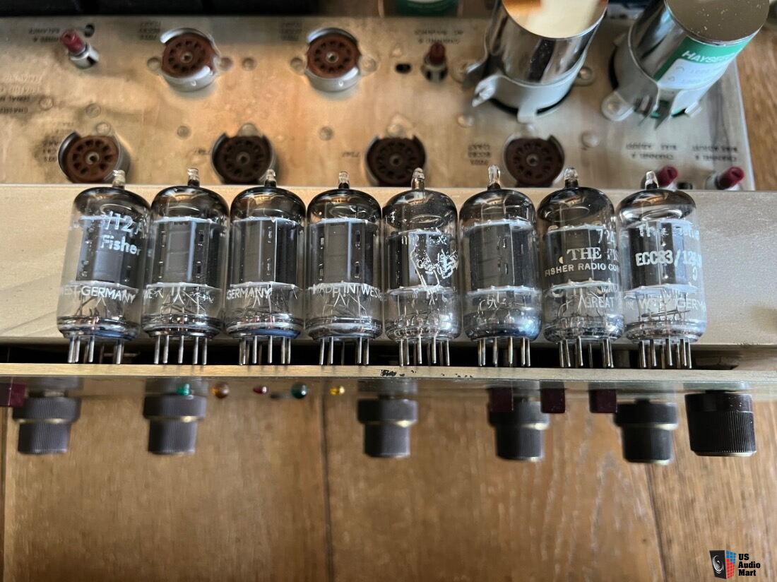 The Fisher X-202-B Tube integrated Amplifier, Serviced and Recapped ...