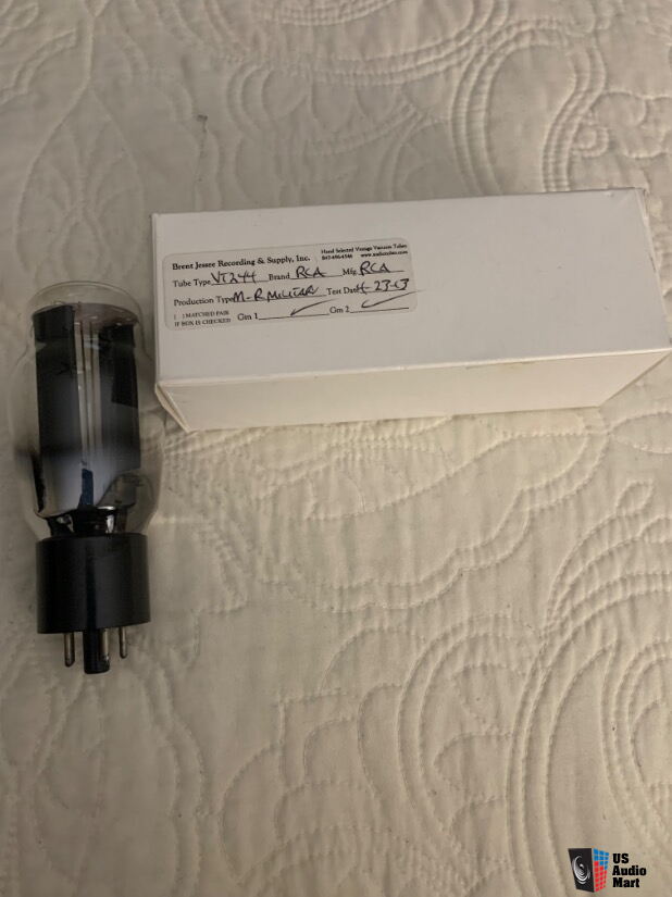 Pair Vintage RCA U52 5U4G VT-244 Rectifiers For Sale - US Audio Mart