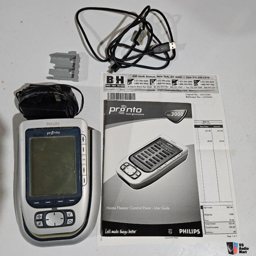 Philips Pronto 3500 Remote and Elan IRD4 IR Repeater Set For Sale - US ...