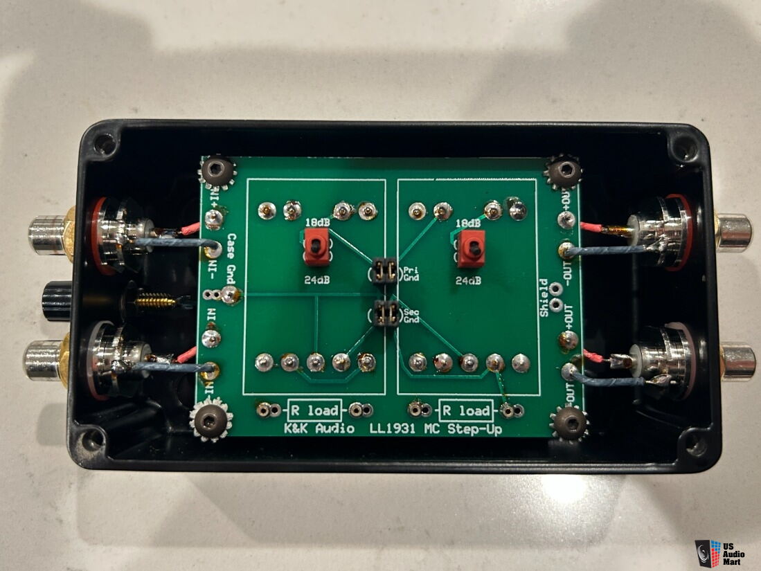 K&K Audio Premium Phono SUT - Lundahl LL1931 Step Up Transformer Photo ...