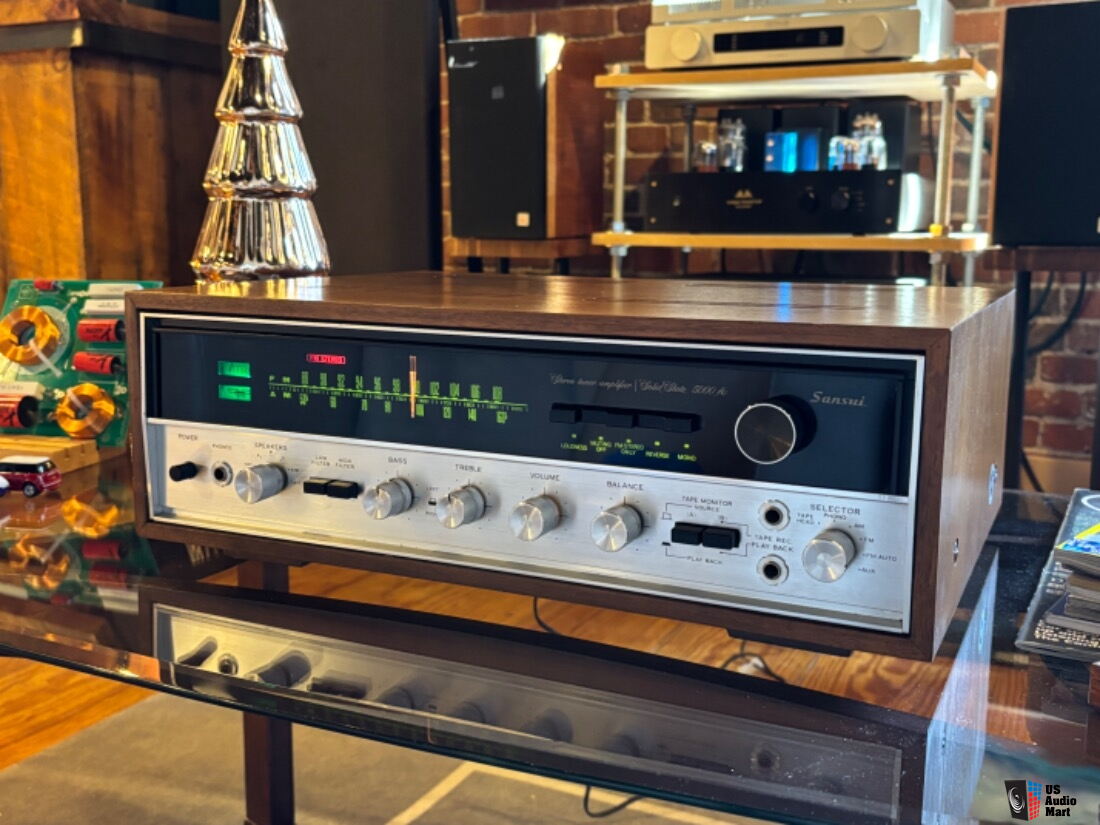 Sansui 5000A Incredible Classic Cool Receiver Photo #5974011 - US Audio ...