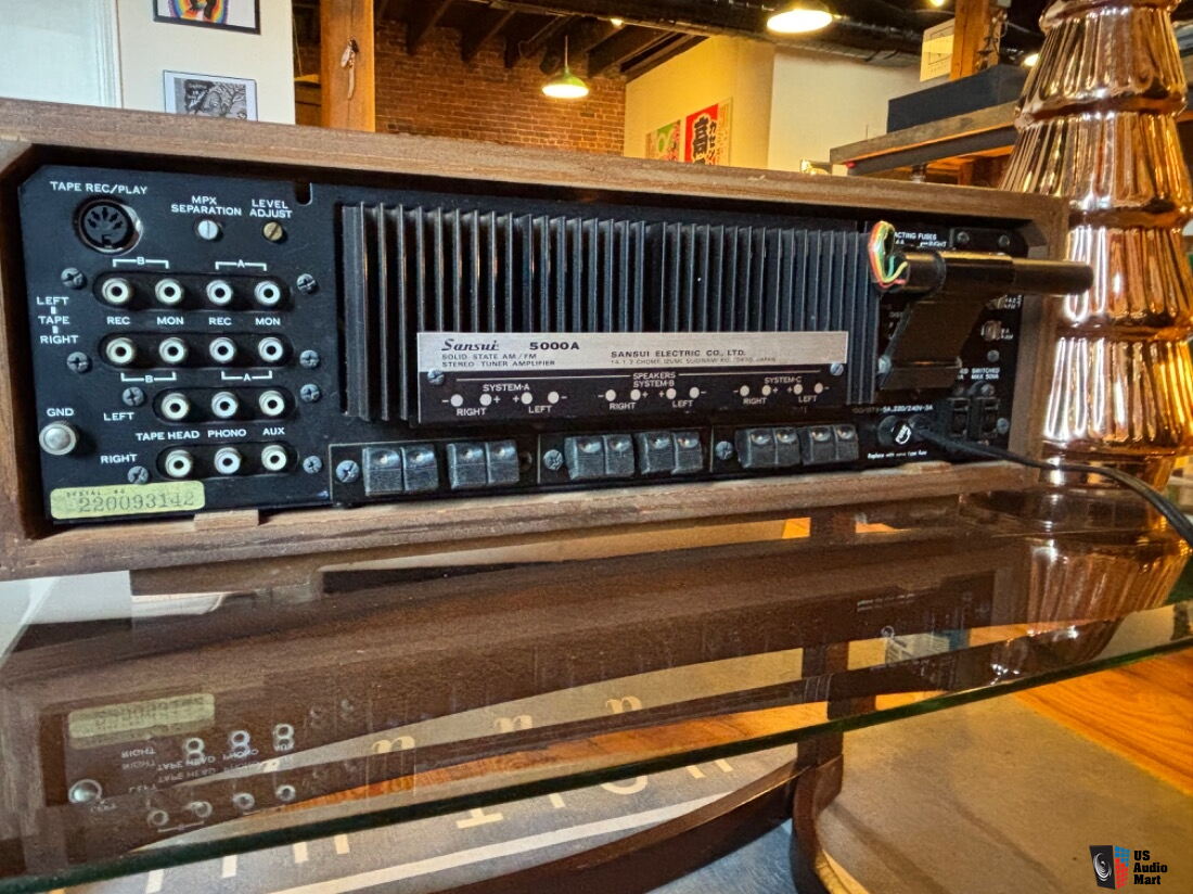 Sansui 5000A Incredible Classic Cool Receiver Photo #5974011 - US Audio ...