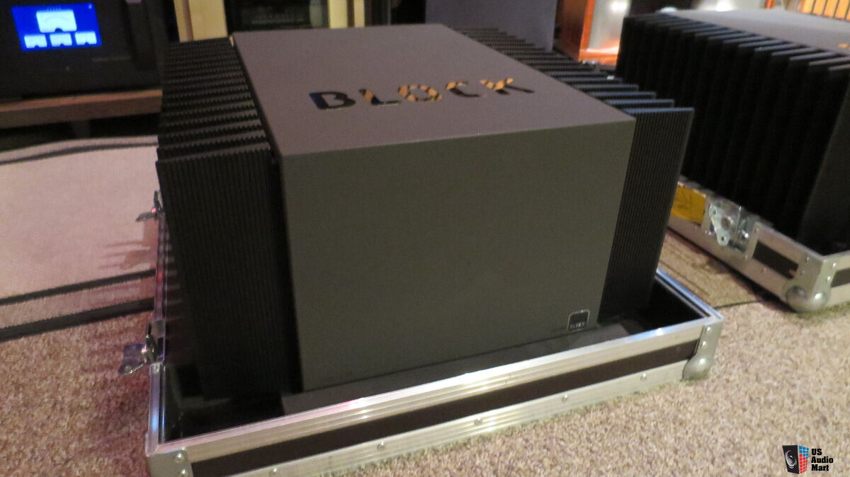 BLOCK AUDIO 200 watt Pure Class A Mono Blocks Photo #5974402 - US Audio ...