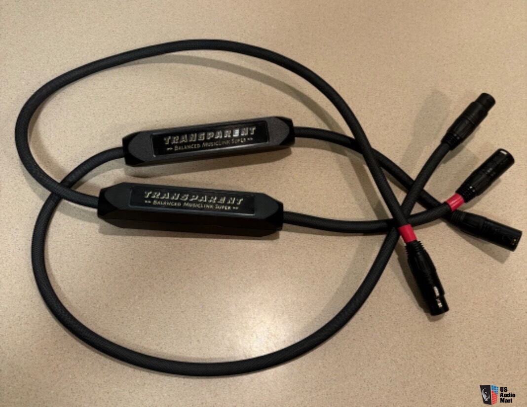 Transparent Balanced Super XL Interconnects 1m For Sale - US Audio Mart