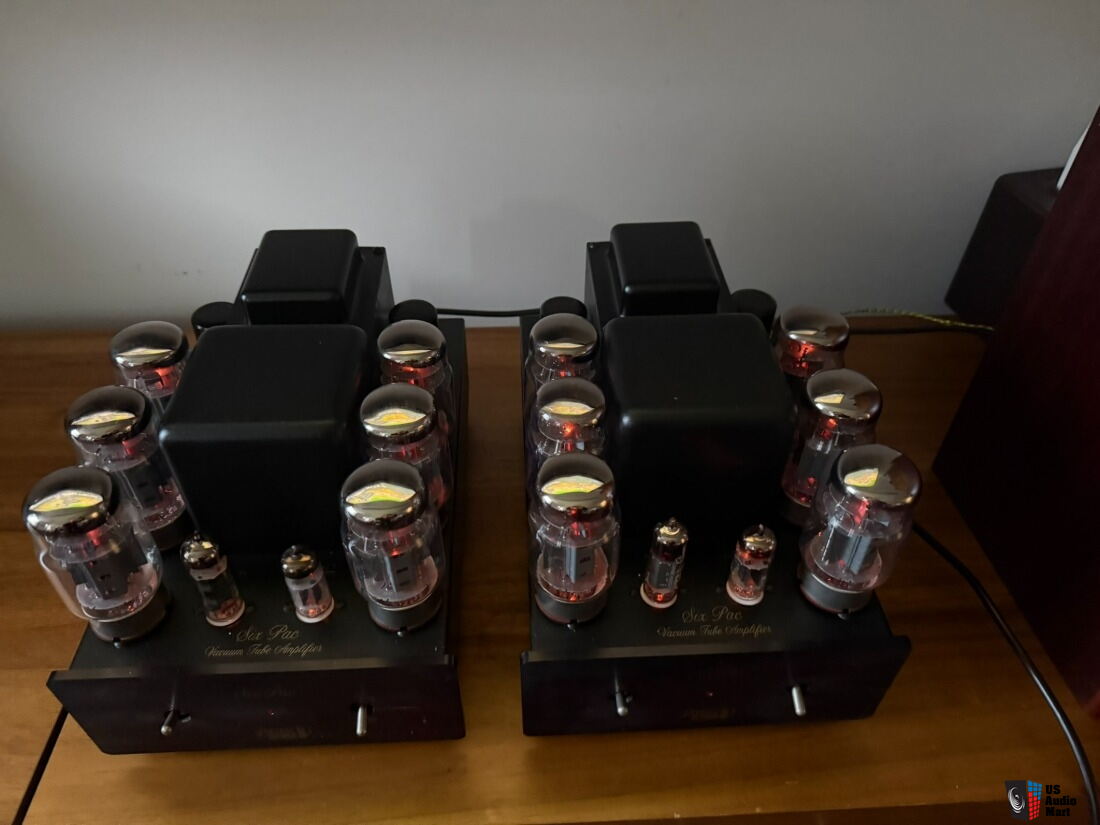 Audio Electronic Supply (AES) SixPac Tube Mono Block Amps Photo ...
