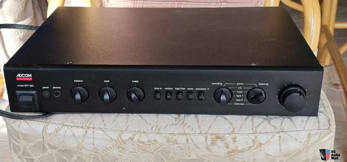 Adcom 565 preampifier, original Packing Photo #5977415 - US Audio Mart