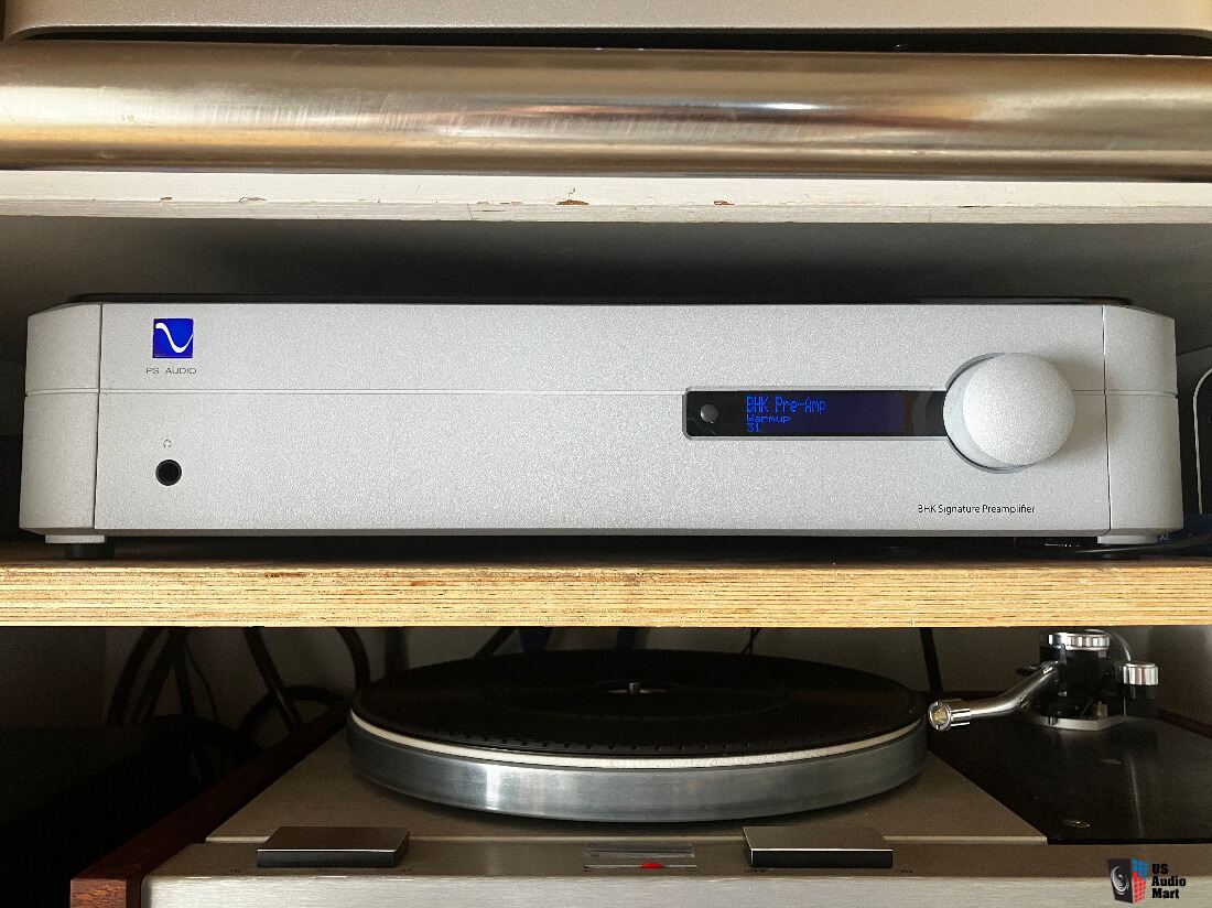 PS Audio BHK Signature Stereo Tube Hybrid Preamplifier - Silver For ...
