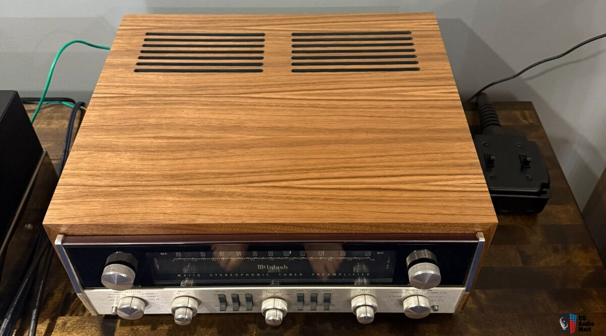 Restored McIntosh MX110z Tuner Preamplifier with L12 Cabinet For Sale ...