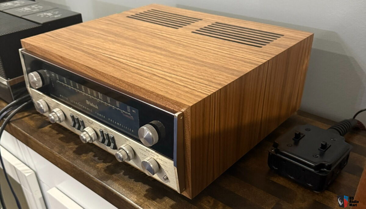 RESTORED McIntosh MX110z Tuner Preamplifier with L12 Cabinet FREE ...