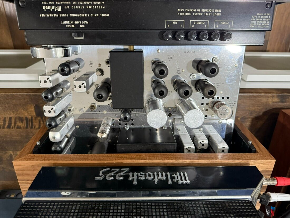 RESTORED McIntosh MX110z Tuner Preamplifier with L12 Cabinet FREE ...