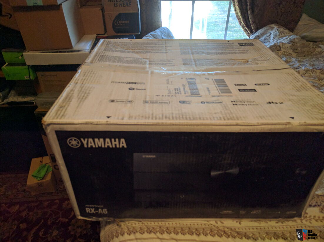 Yamaha AVENTAGE RX-A6A 9.2-Ch 150 Watts x 2 channel, driven AVR 4k120 ...