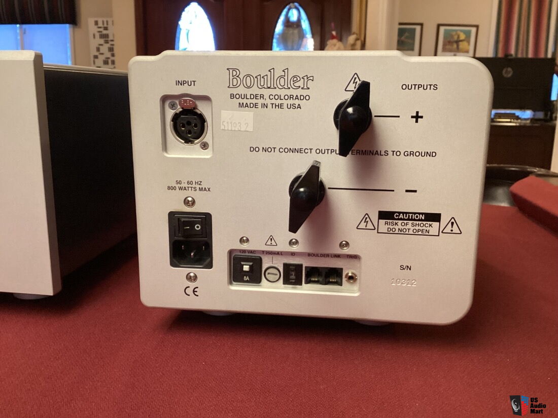 Boulder 850 Monoblocks - Pickup S. Florida Photo #5980415 - US Audio Mart