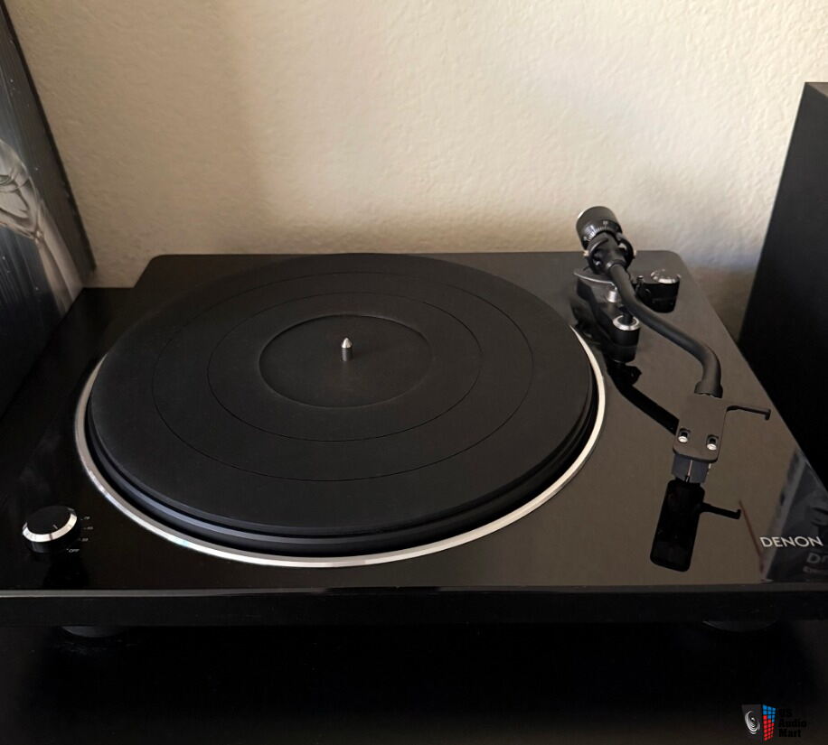 Denon DP-400 Hi-Fi Turntable Built-in Phono Preamp Semi-Automatic Auto ...