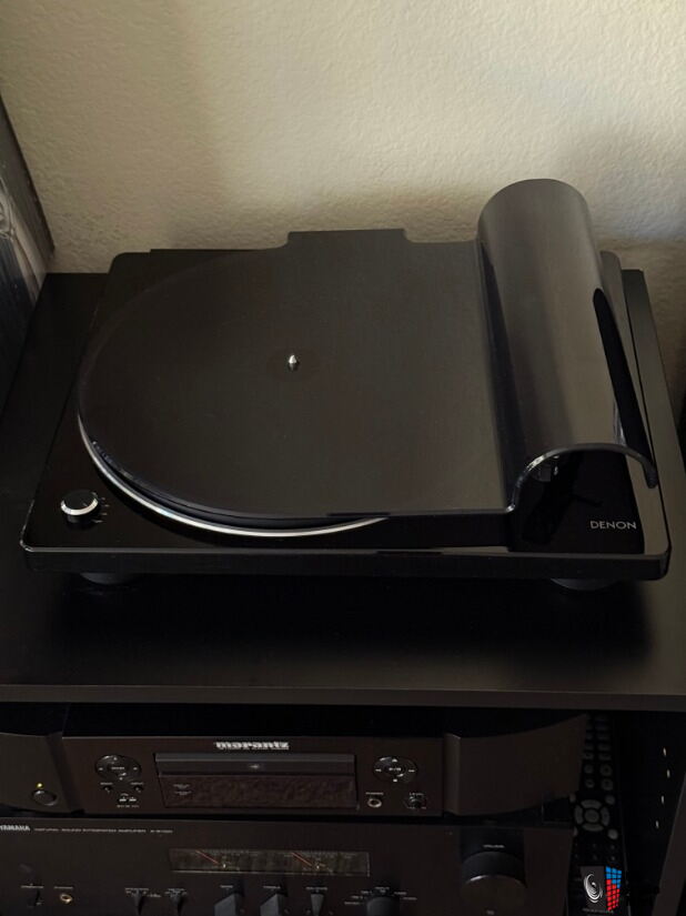 Denon DP-400 Hi-Fi Turntable Built-in Phono Preamp Semi-Automatic Auto ...