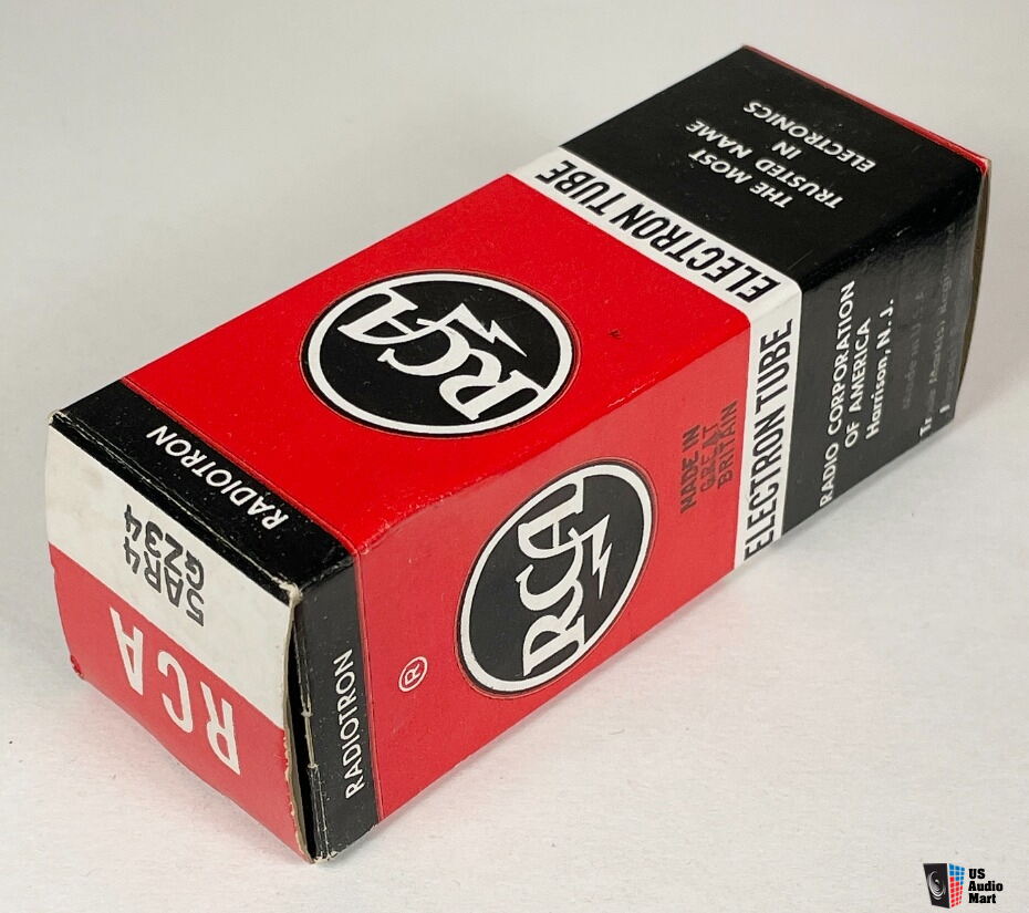 1 NOS NIB 1968 Mullard RCA GZ34 5AR4 f32 7-notch tube TV7 & AT1000 test ...
