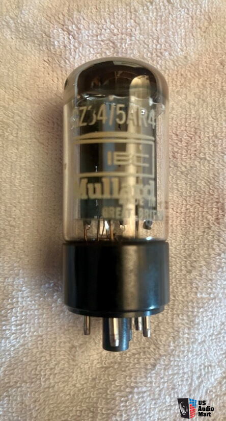 Mullard GZ34/5AR4 NewOldStock/NewInBox tests new & FREE SHIP Photo ...